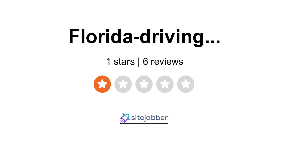Florida-Driving-Record Reviews - Read 6 Customer Reviews of Florida ...