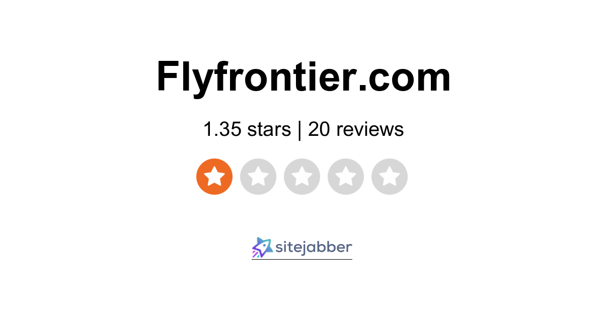 Frontier Airlines Reviews - Read 20 Customer Reviews of Frontier ...