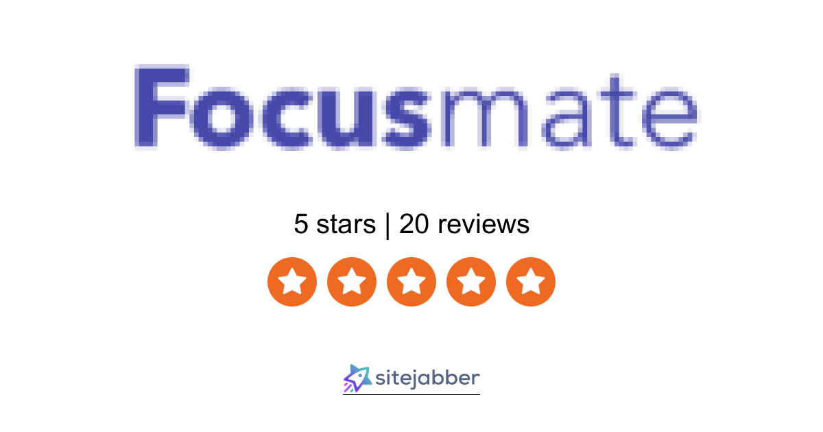 Focusmate Reviews - Read 20 Customer Reviews of Focusmate | Sitejabber