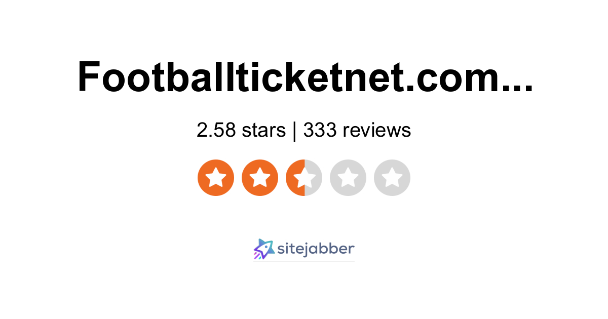 FootballTicketNet Reviews - Read 333 Customer Reviews of ...