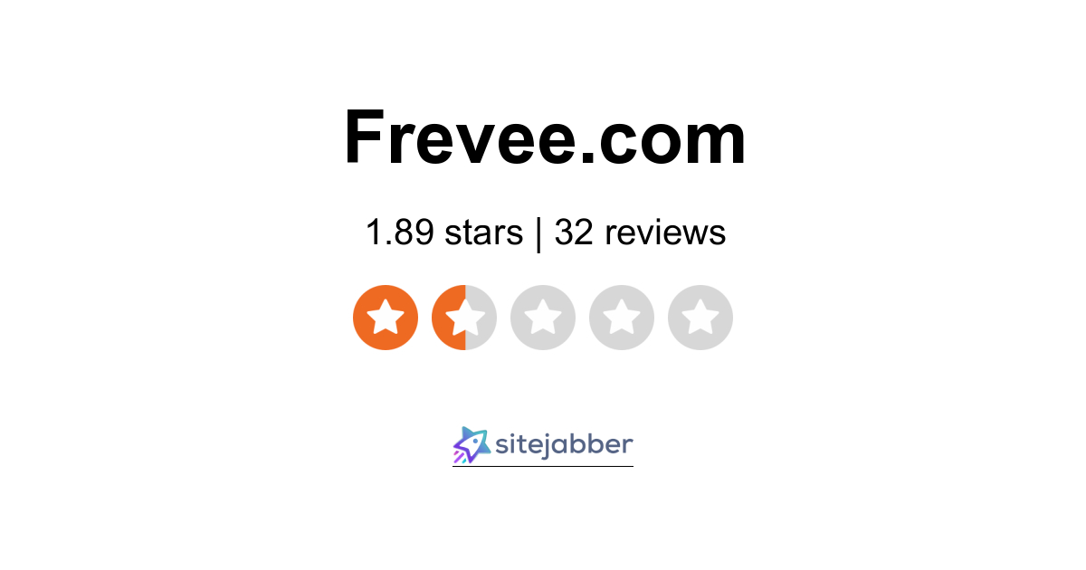 Frevee Reviews - Read 33 Customer Reviews of Frevee | Sitejabber