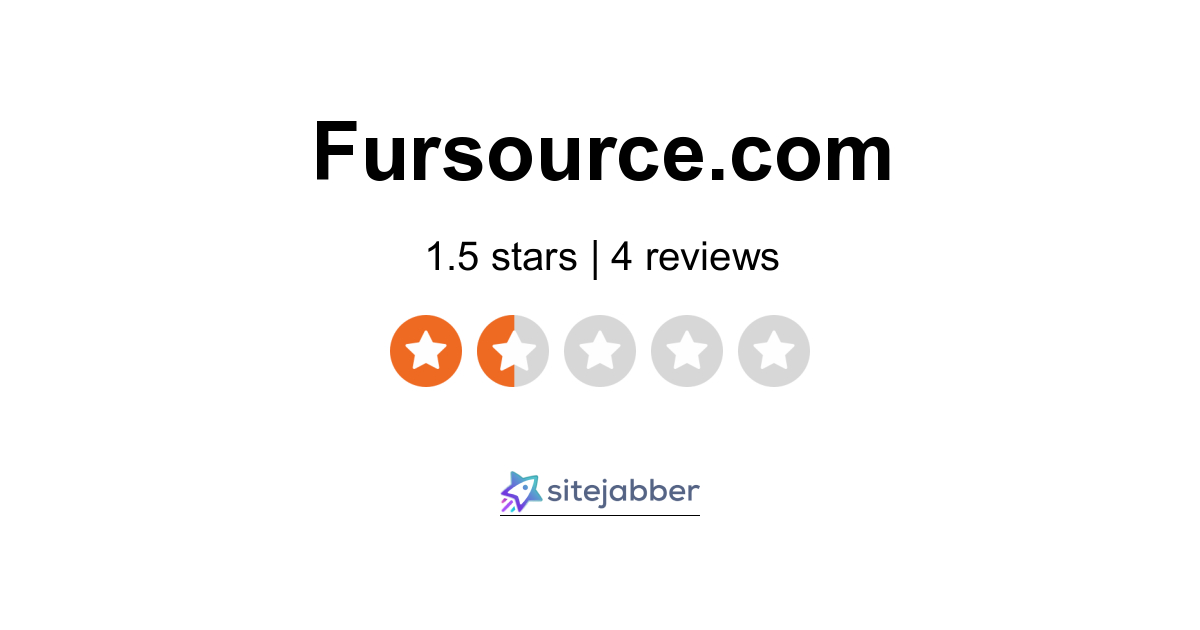 Fur Source Reviews - Read 4 Customer Reviews of Fur Source | Sitejabber