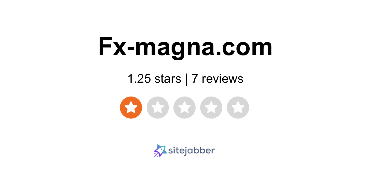 Fx-magna Reviews - 7 Reviews of Fx-magna.com | Sitejabber