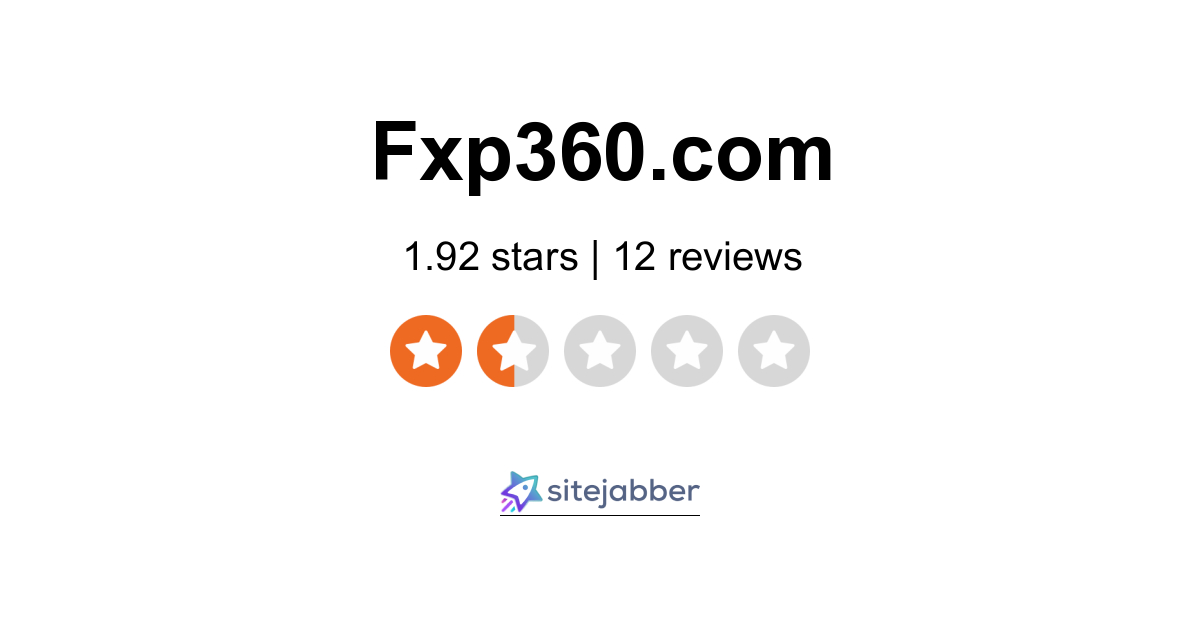 Fxp360 Reviews - 12 Reviews of Fxp360.com | Sitejabber