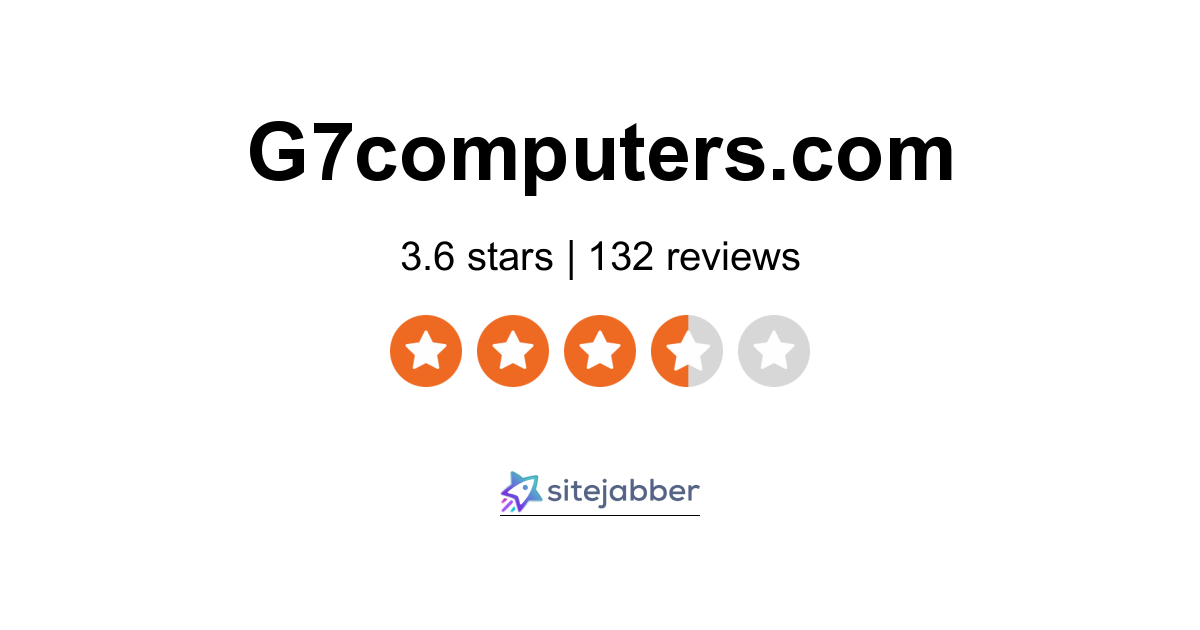 G7 Computers Reviews - Read 35 Customer Reviews of G7 Computers ...
