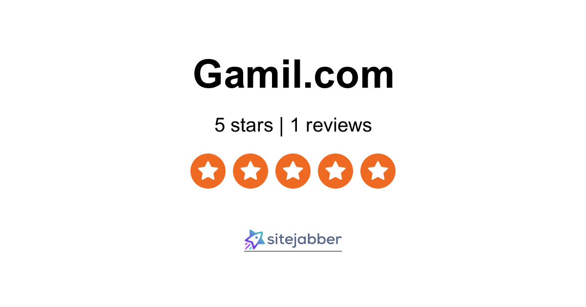 Gamil Reviews - 1 Reviews of Gamil.com | Sitejabber