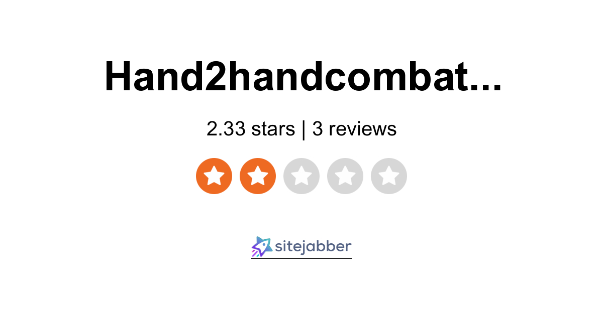 Hand To Hand Combat School Reviews - 3 Reviews of Hand2handcombat.com ...