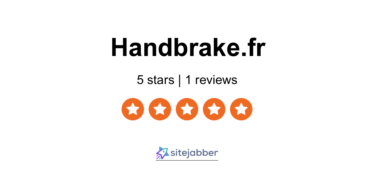 Hand Brake Reviews - Read 1 Customer Reviews of Hand Brake | Sitejabber