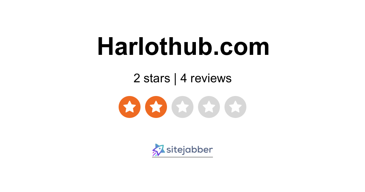 Harlothub Reviews - Read 4 Customer Reviews of Harlothub | Sitejabber