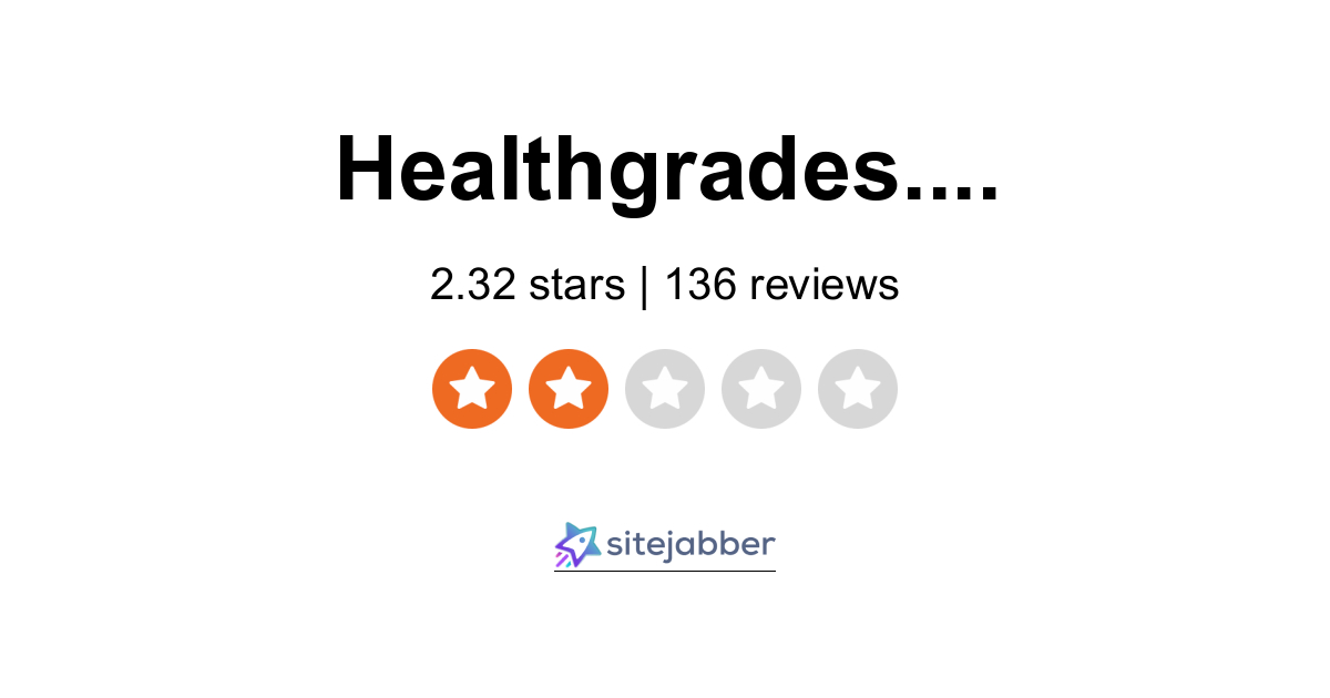 HealthGrades Reviews - Read 136 Customer Reviews of HealthGrades ...