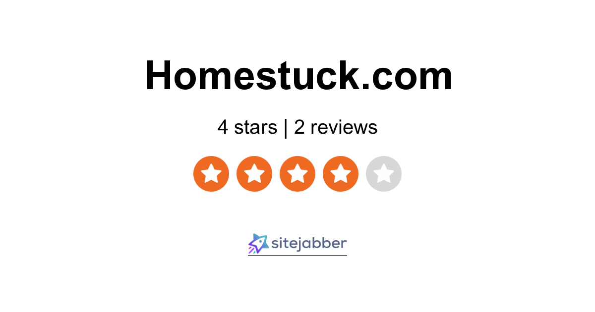 Homestuck Reviews - Read 2 Customer Reviews of Homestuck | Sitejabber