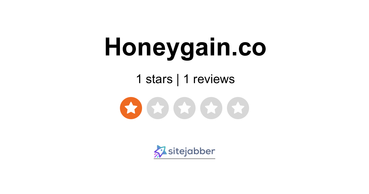Honeygain.co Reviews - 1 Reviews of Honeygain.co | Sitejabber