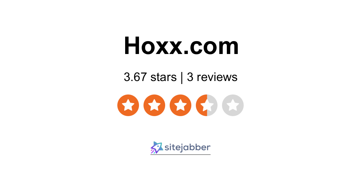 Hoxx Reviews - Read 3 Customer Reviews of Hoxx | Sitejabber