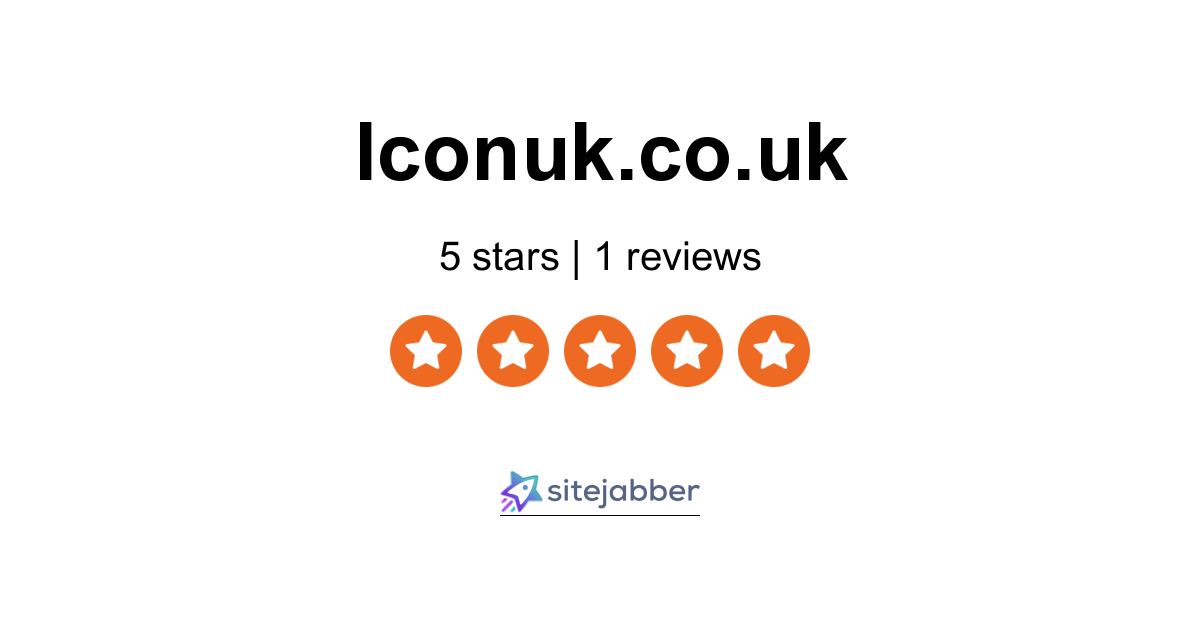 IconUK.co.uk Reviews - Read 1 Customer Reviews of IconUK.co.uk | Sitejabber