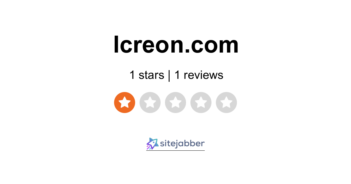 Icreon Reviews - Read 1 Customer Reviews of Icreon | Sitejabber