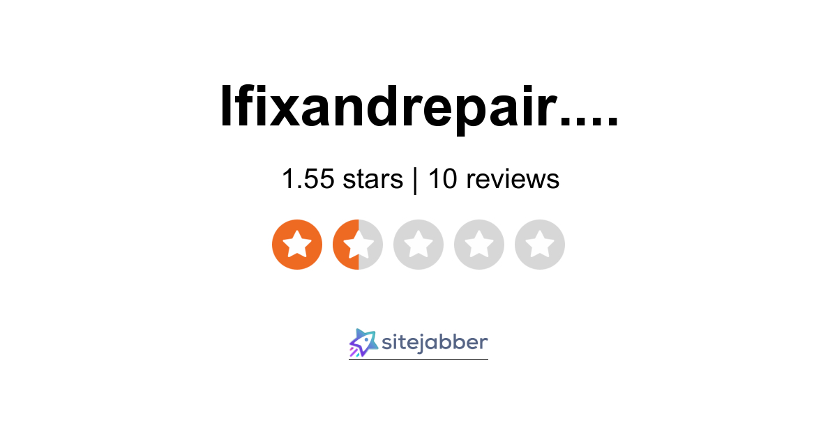 iFixandRepair Reviews - Read 10 Customer Reviews of IFixandRepair ...