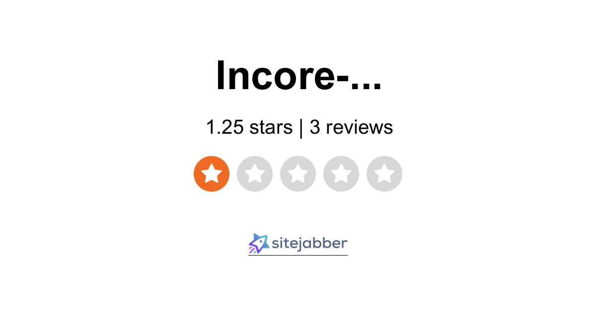 Incore-investmentcfd.net Reviews - 1 Reviews of Incore-investmentcfd.net | Sitejabber