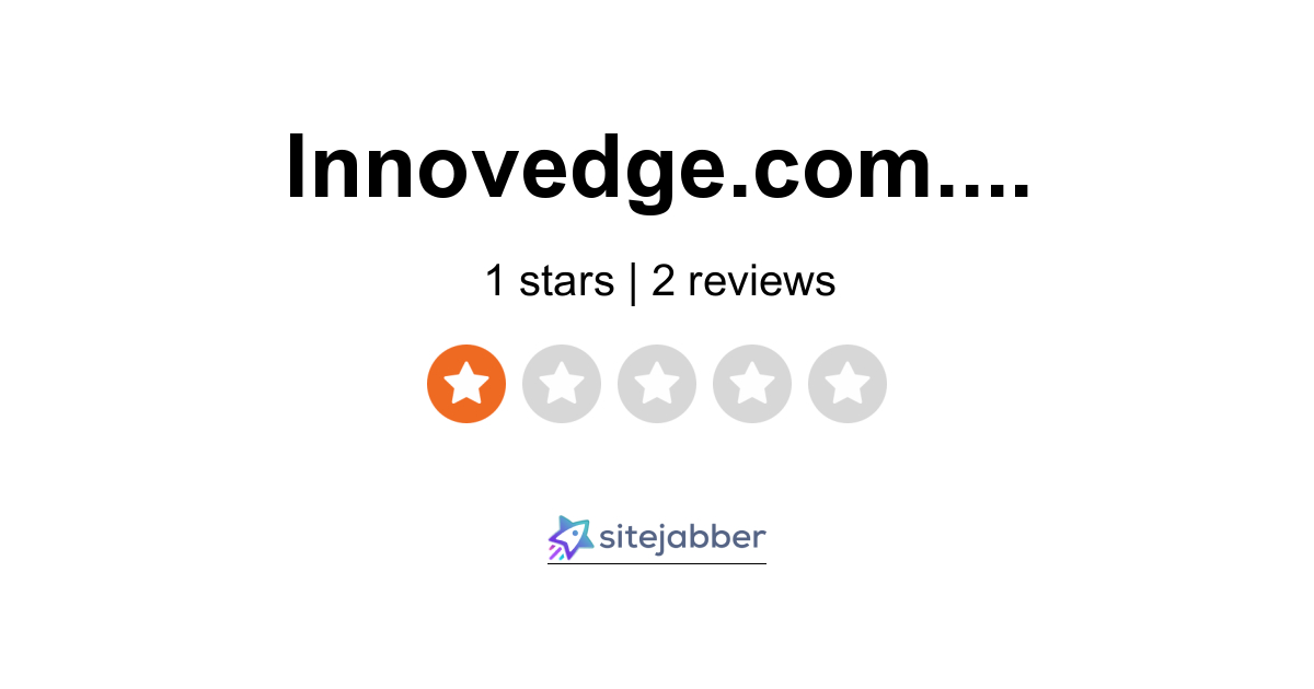 Innovedge Reviews - 2 Reviews of Innovedge.com.my | Sitejabber