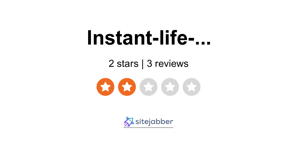 InstantLifeInsurance Reviews - 3 Reviews of Instant-life-insurance.net ...