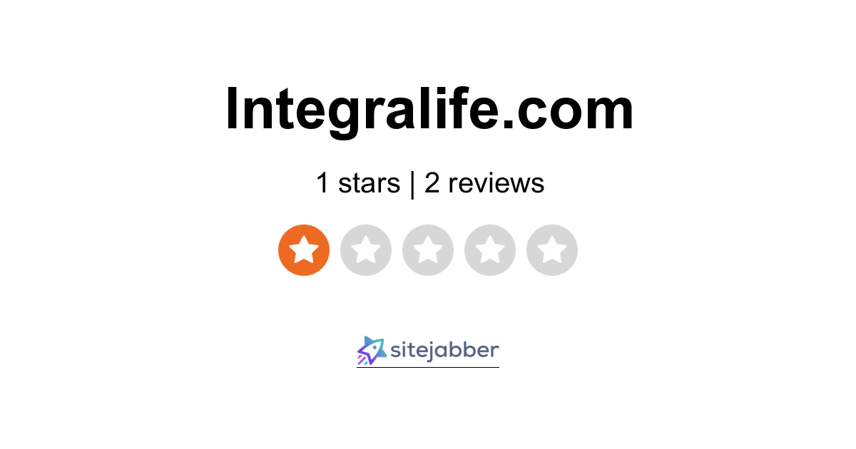 Integralife Reviews - 1 Reviews of integralife.com | Sitejabber