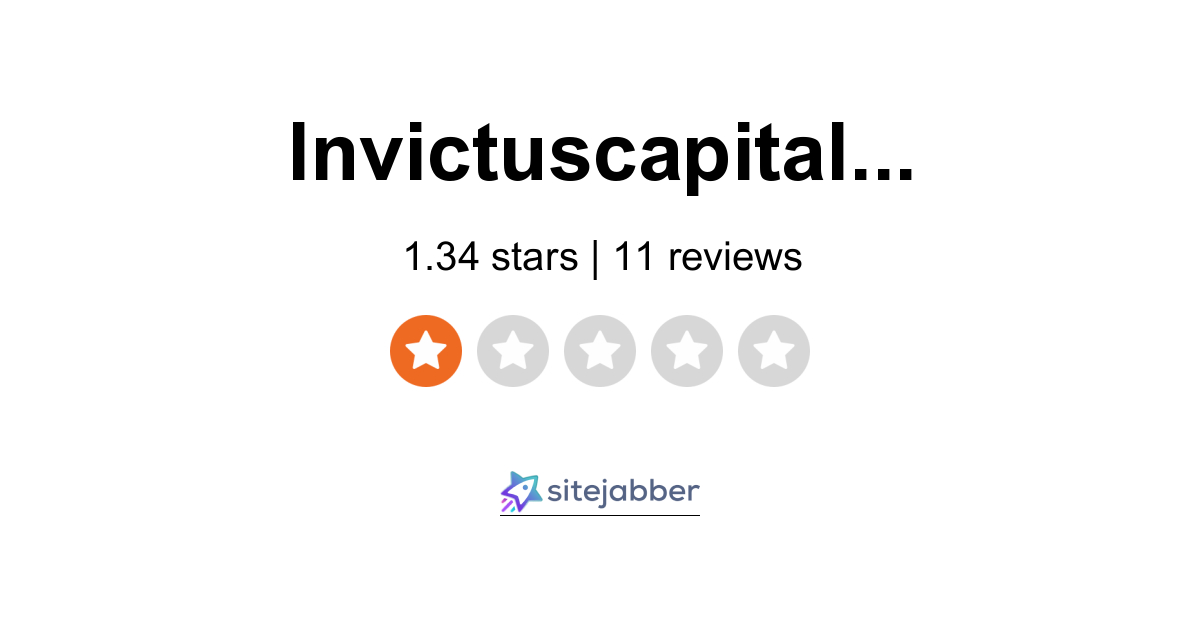 Invictus Capital Reviews - Read 10 Customer Reviews of Invictus Capital ...