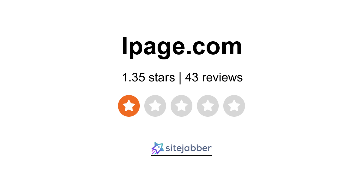iPage Reviews - Read 43 Customer Reviews of IPage | Sitejabber
