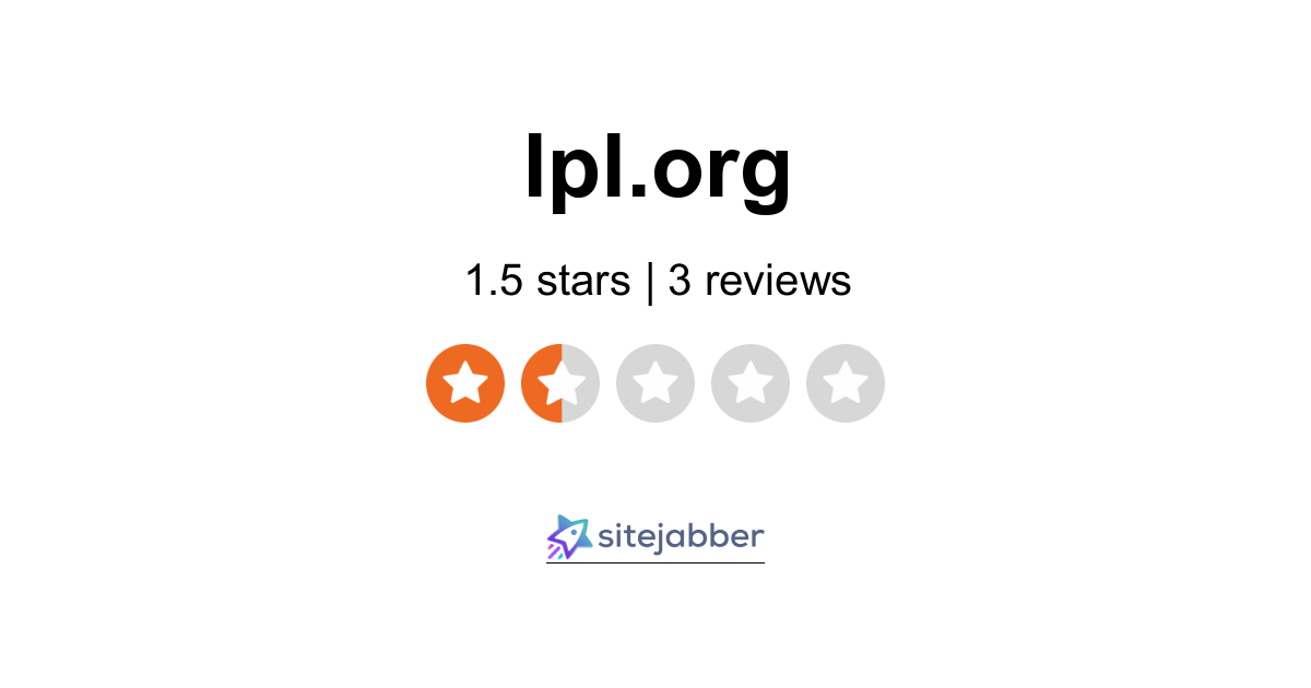 IPL Reviews - 3 Reviews of Ipl.org | Sitejabber