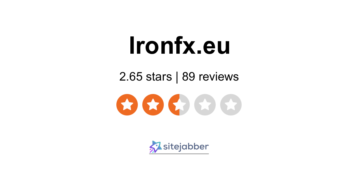 IronFX EU Reviews - 87 Reviews of Ironfx.eu | Sitejabber
