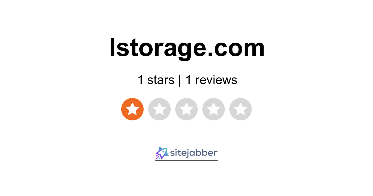 iStorage Reviews - 1 Reviews of Istorage.com | Sitejabber