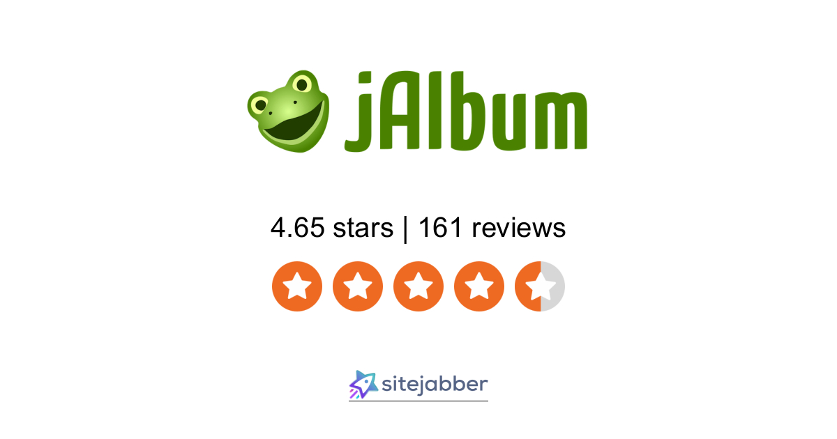 jAlbum Reviews - Read 151 Customer Reviews of JAlbum | Sitejabber