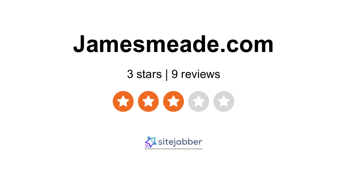 James Meade Reviews - Read 9 Customer Reviews of James Meade | Sitejabber