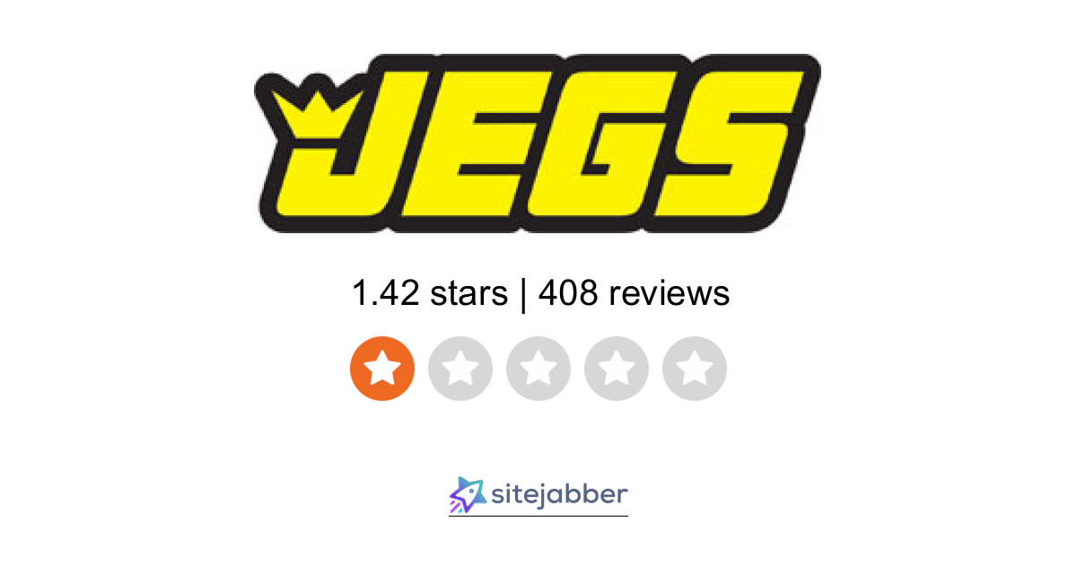 JEGS Reviews - Read 408 Customer Reviews of JEGS | Sitejabber