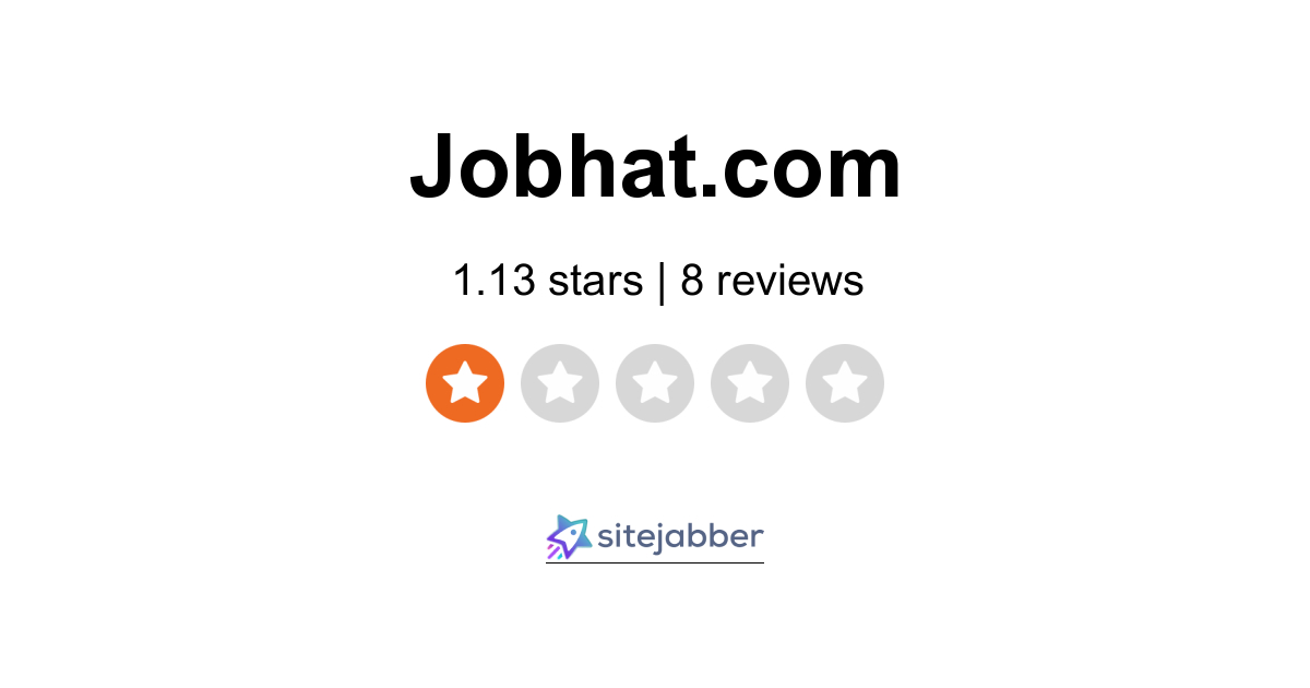 JobHat Reviews - Read 8 Customer Reviews of JobHat | Sitejabber