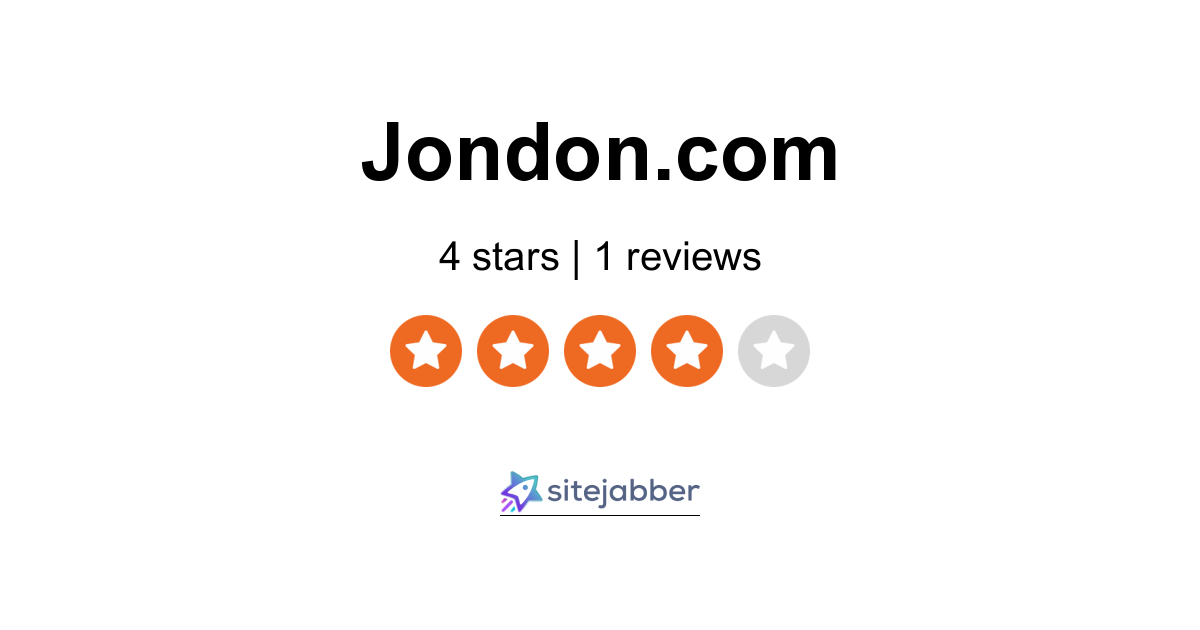 Jon-Don Reviews - Read 1 Customer Reviews of Jon-Don | Sitejabber