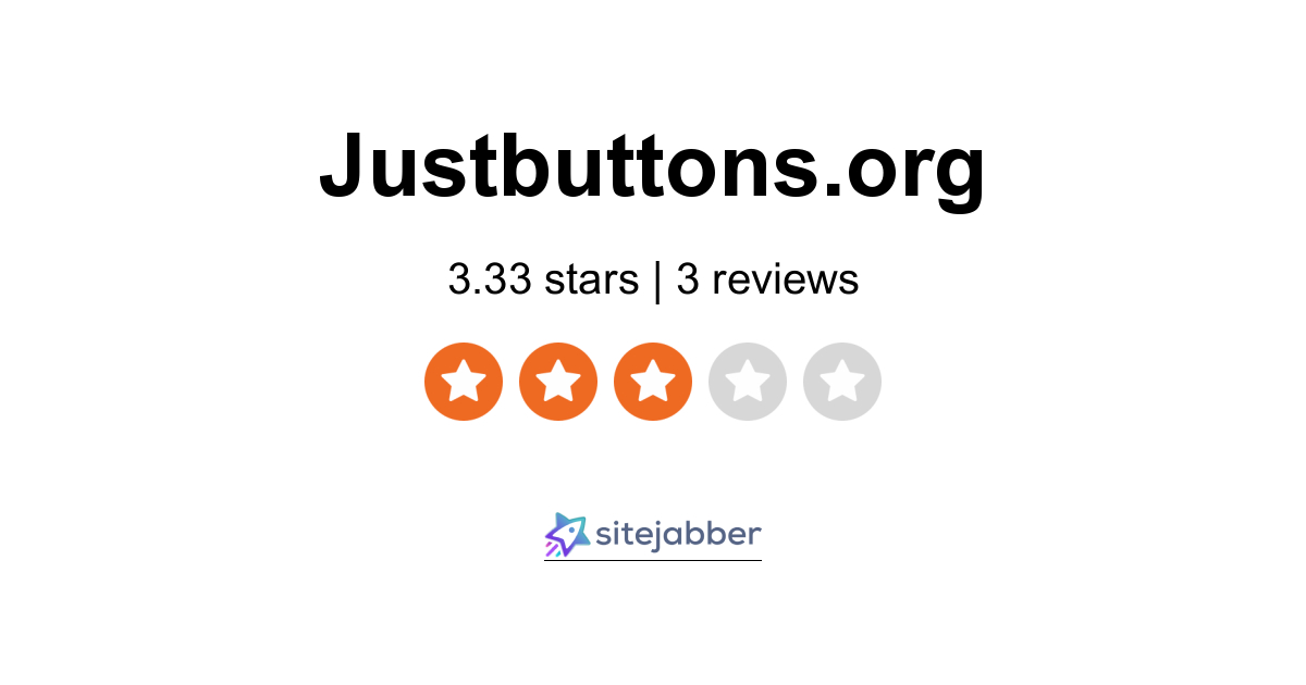 Just Buttons Reviews - Read 3 Customer Reviews of Just Buttons | Sitejabber