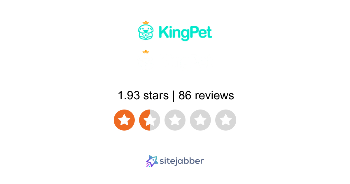 KingPet Reviews - Read 86 Customer Reviews of KingPet | Sitejabber