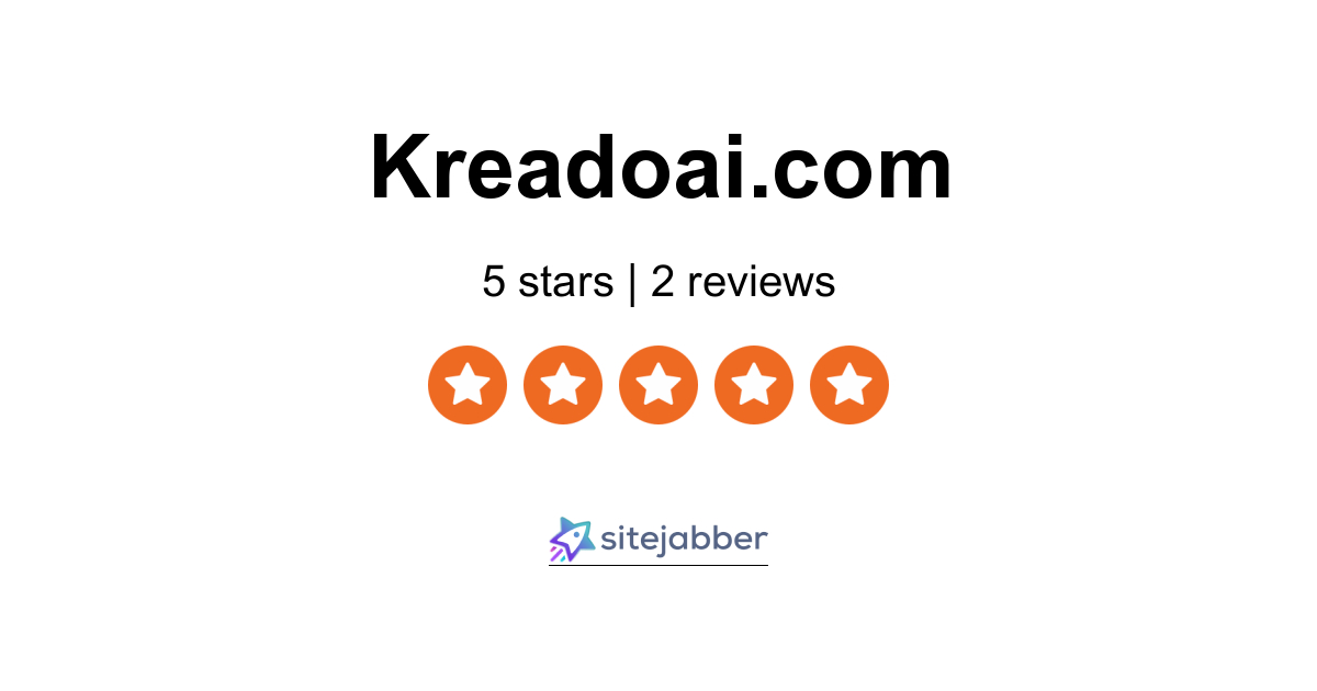 Kreadoai Reviews - Read 2 Customer Reviews of Kreadoai | Sitejabber