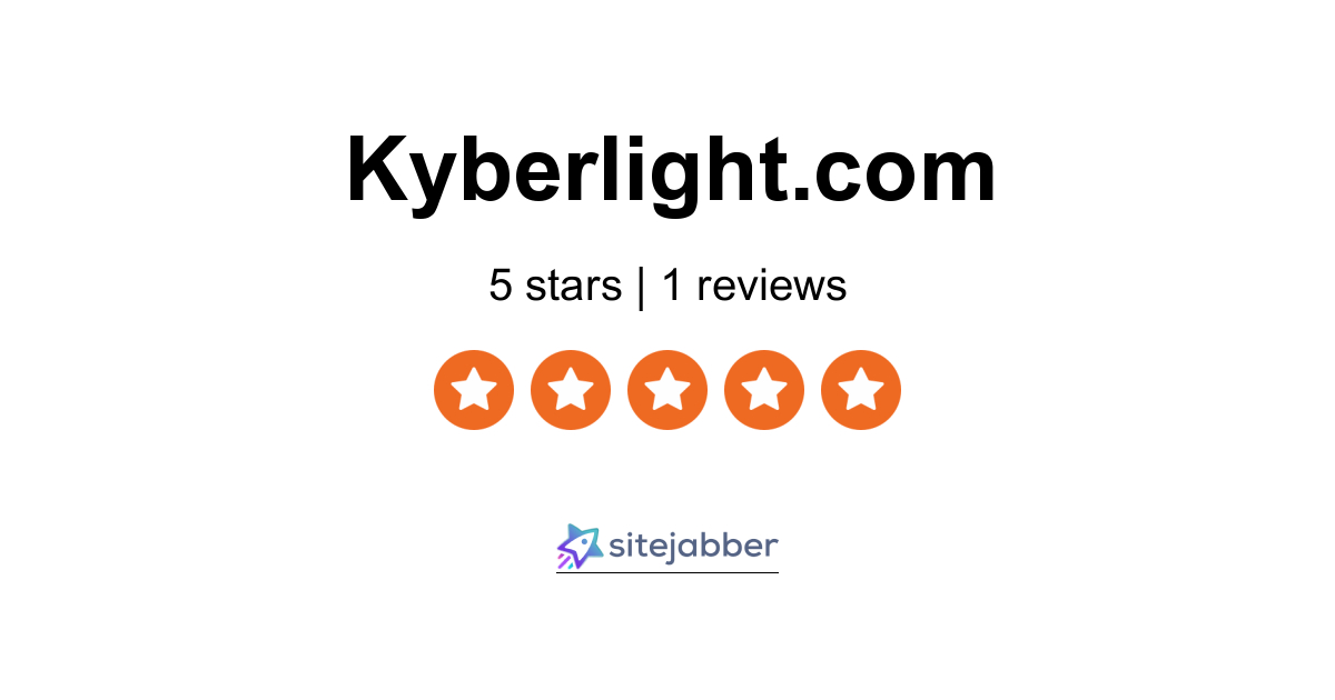 Kyberlight Reviews - Read 1 Customer Reviews of Kyberlight | Sitejabber