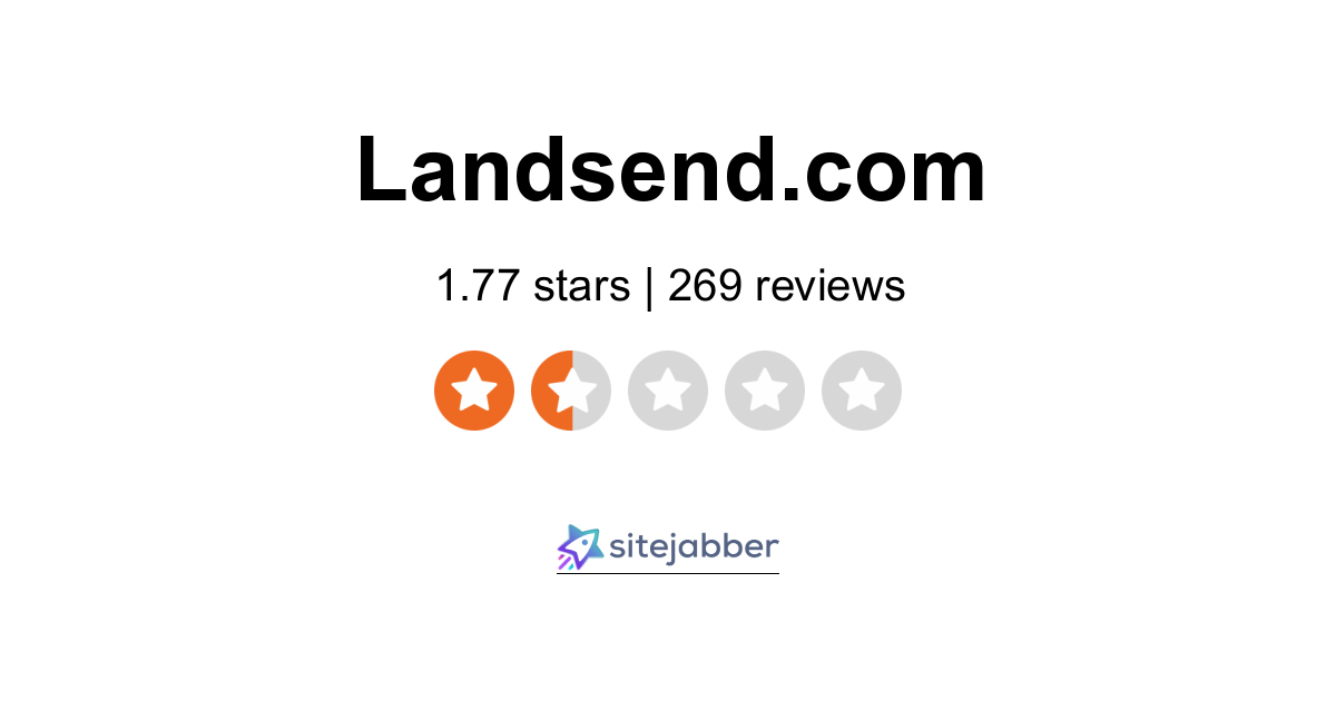 Land's End Reviews - 268 Reviews of landsend.com | Sitejabber