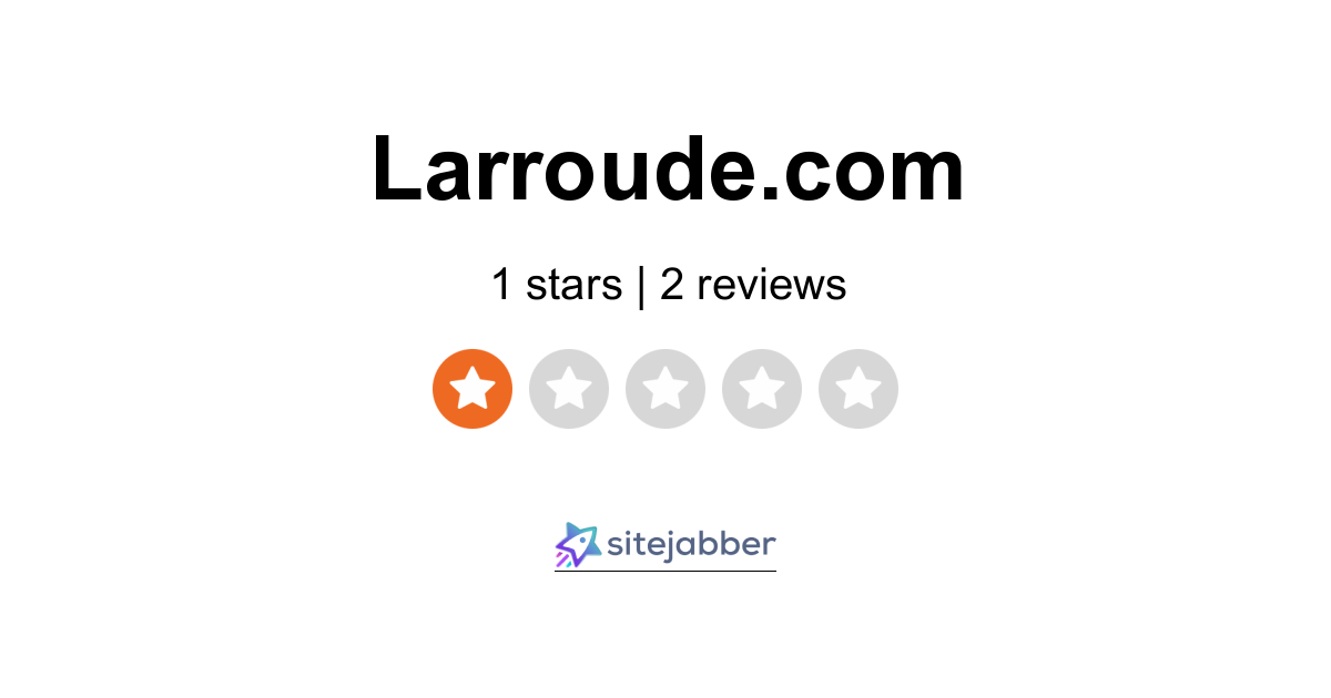 Larroude Reviews - Read 2 Customer Reviews of Larroude | Sitejabber