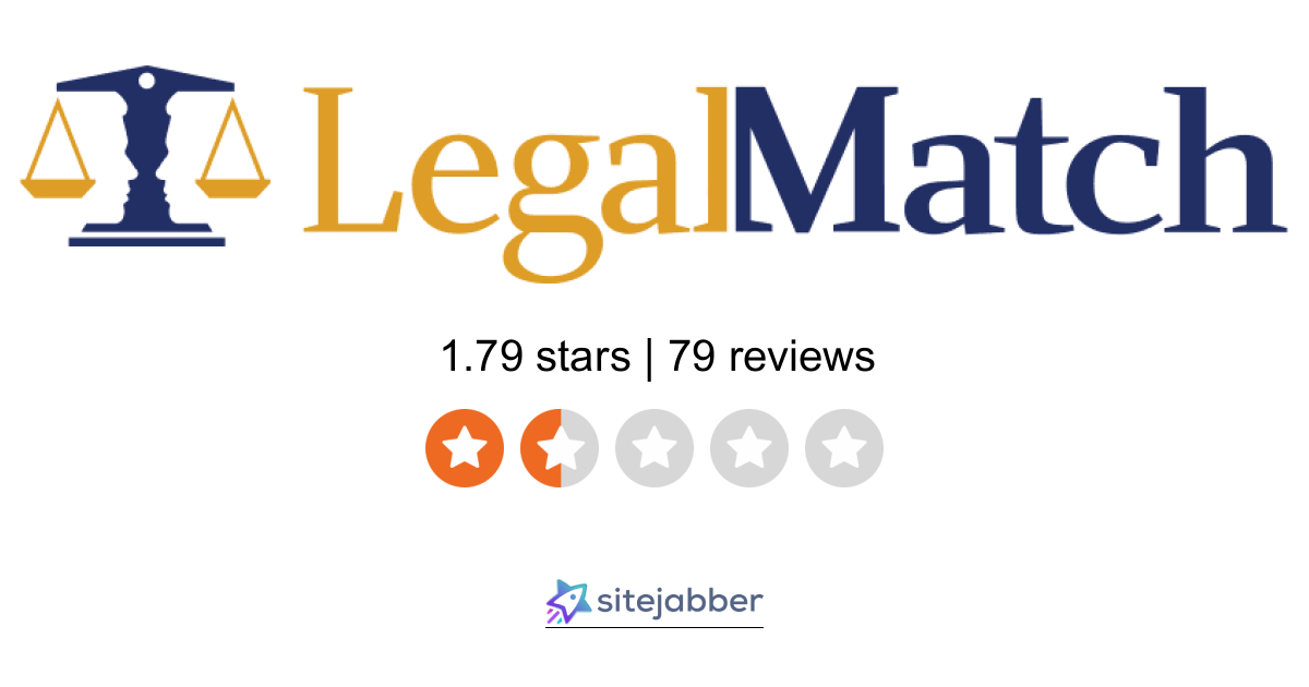 LegalMatch Reviews - Read 79 Customer Reviews of LegalMatch | Sitejabber