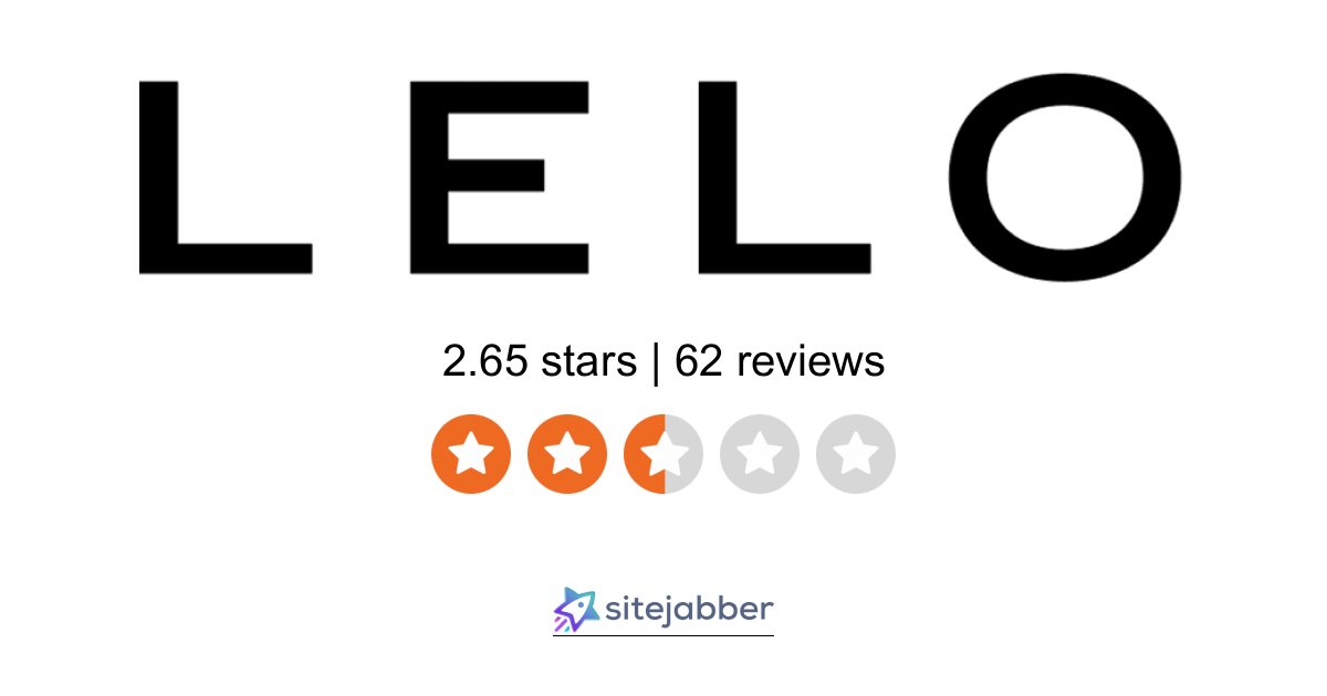 LELO Reviews - Read 62 Customer Reviews of LELO | Sitejabber