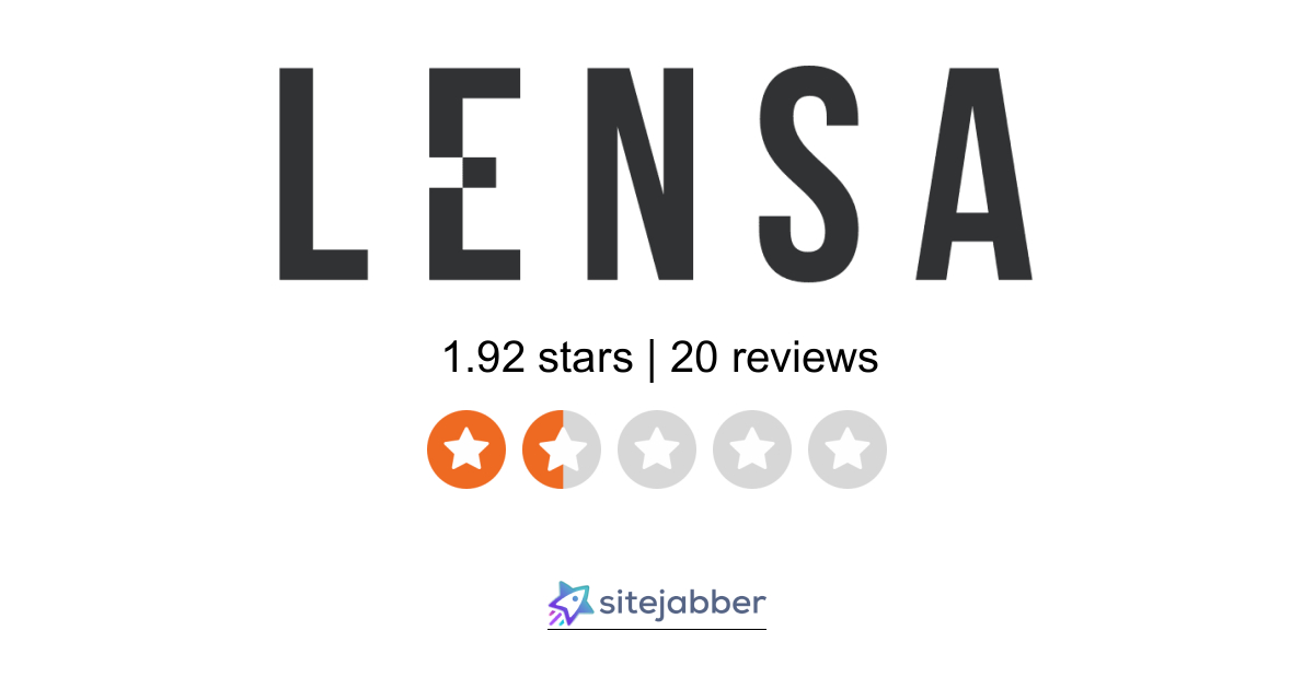 Lensa Reviews - Read 20 Customer Reviews of Lensa | Sitejabber