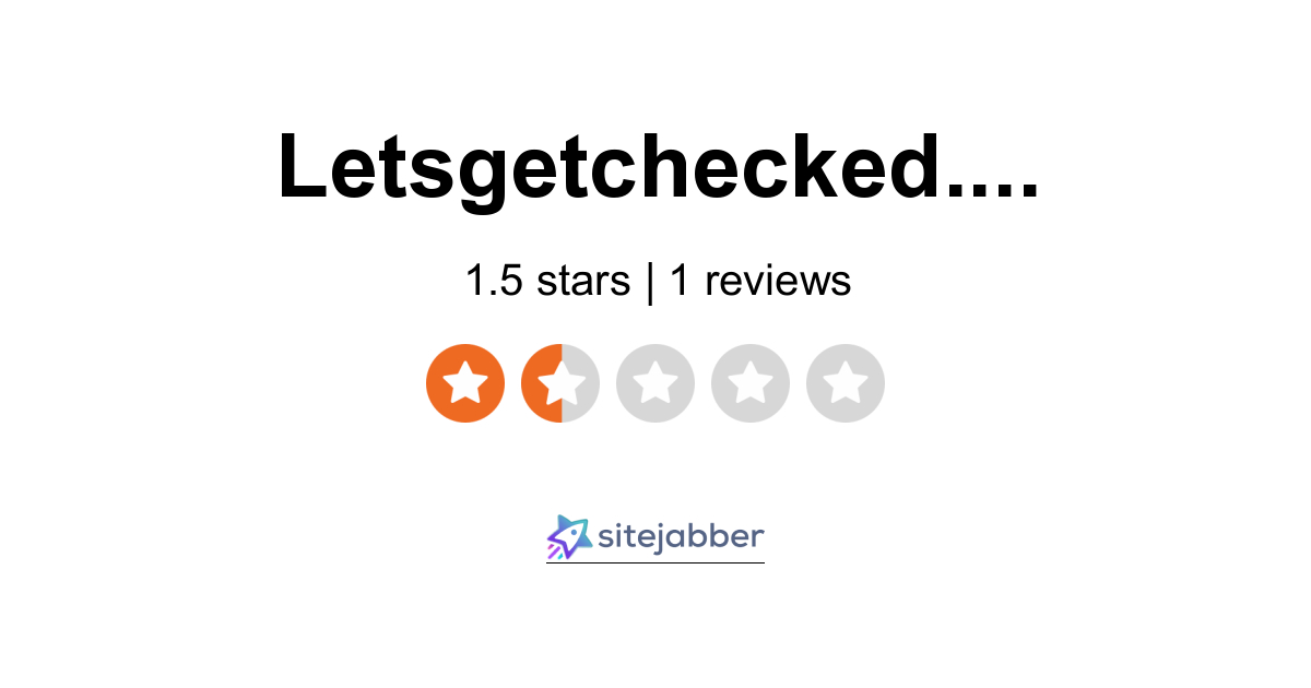 LetsGetChecked Reviews - 1 Reviews of Letsgetchecked.com | Sitejabber