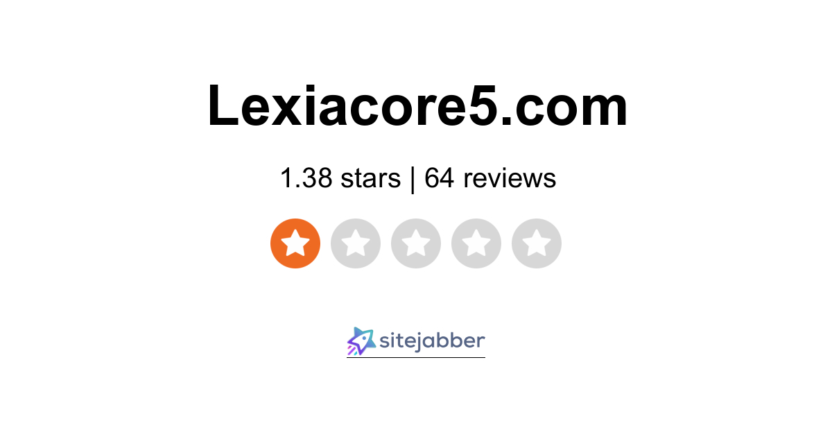 Lexia Core5 Reading Reviews - Read 64 Customer Reviews of Lexia Core5 ...