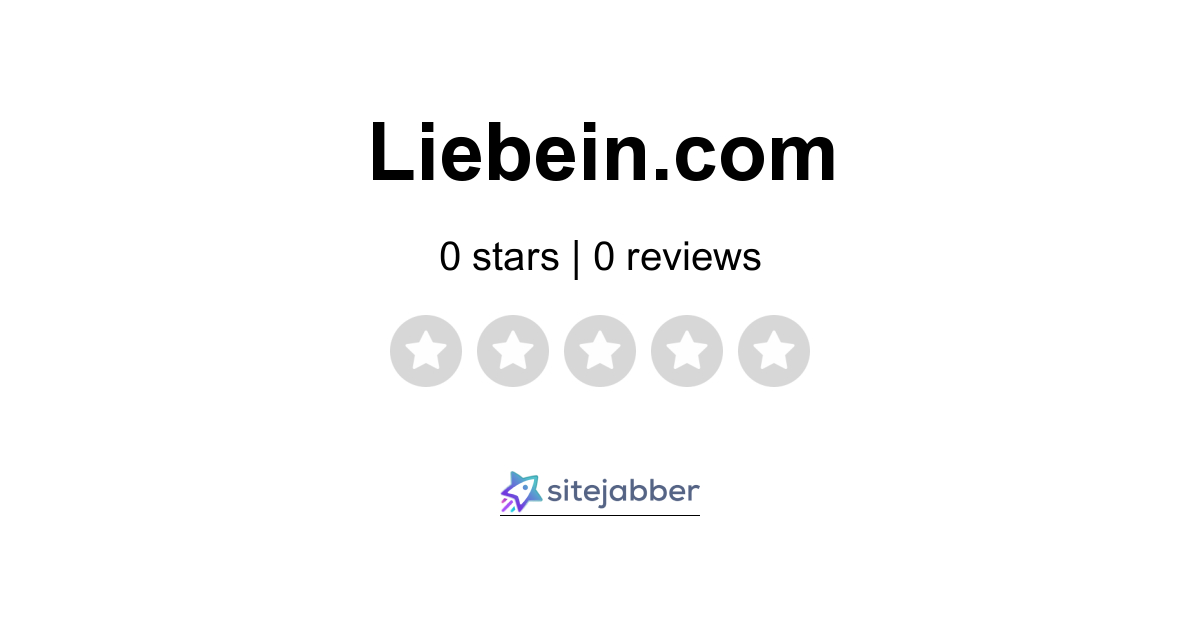 Liebein Reviews - 1 Reviews of Liebein.com | Sitejabber