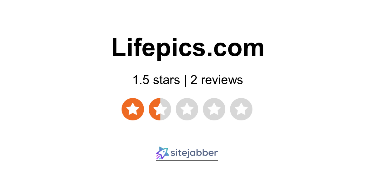 LifePics Reviews - Read 2 Customer Reviews of LifePics | Sitejabber