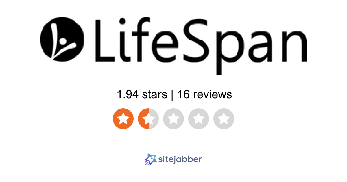 LifeSpan Fitness Reviews - Read 16 Customer Reviews of LifeSpan Fitness ...