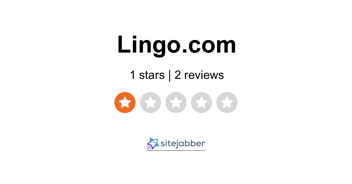 Global Lingo Reviews - Read 2 Customer Reviews of Global Lingo | Sitejabber