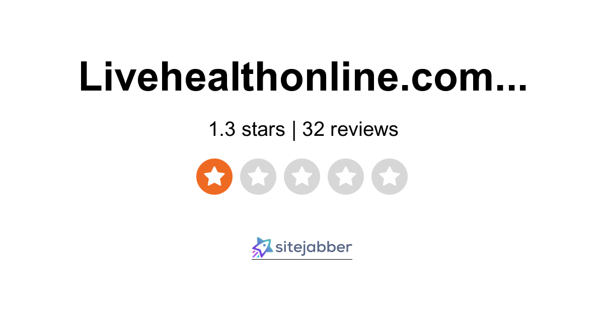 LiveHealth Online Reviews - Read 32 Customer Reviews of LiveHealth ...